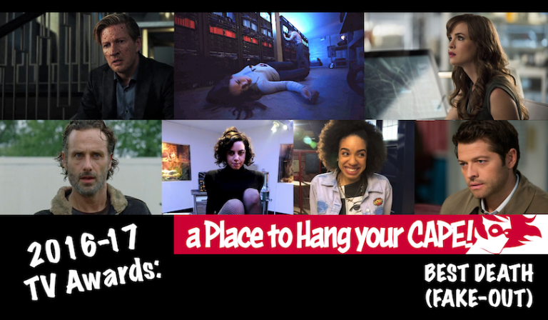 AP2HYC TV Awards 2017 – Best Death… Fake-Out – A Place to Hang Your Cape