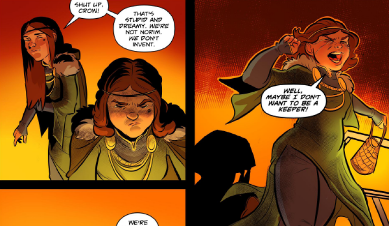 A Daring, Feminist Re-Telling of Beowulf in Sam Roads' Cryowulf #1