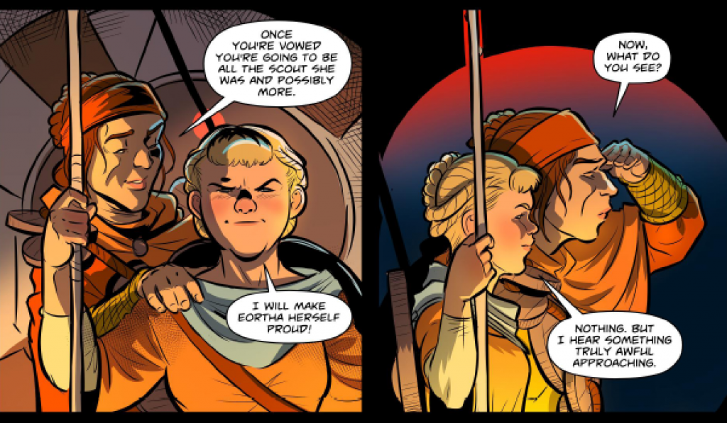 A Daring, Feminist Re-Telling of Beowulf in Sam Roads' Cryowulf #1